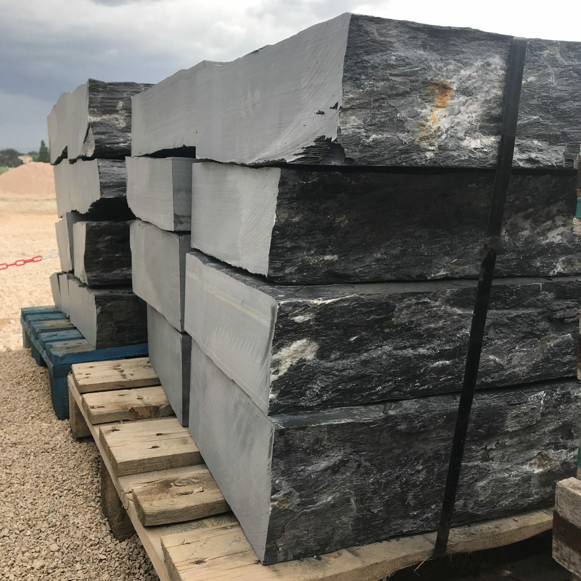 Bloc marche Ardoise 100x35 - Alta Stone